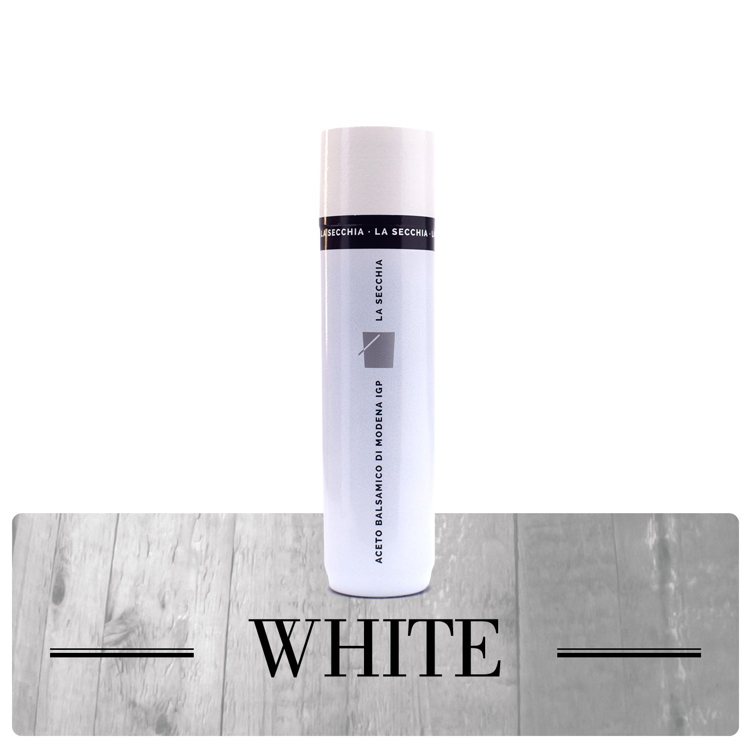 Aceto Balsamico di Modena I.G.P. WHITE DESIGN – La Secchia SRL